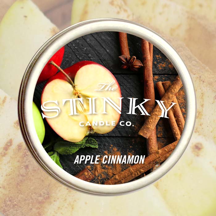 Apple Cinnamon Candle – The Stinky Candle Company